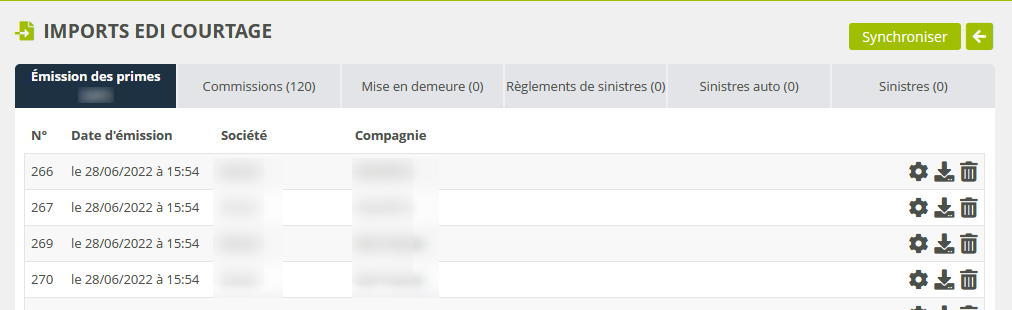 Modernisation des imports